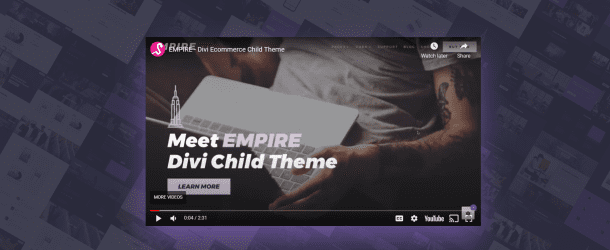 EMPIRE - Divi Child Theme Overview