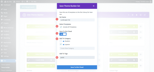 How to Create Template Sets Using Divi's Theme Builder Library