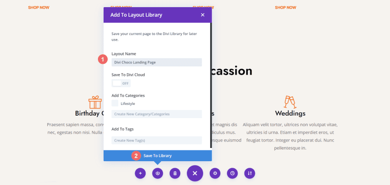 How to Access Different Libraries in Divi