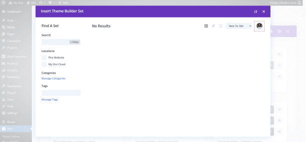 How to Upload Divi Theme Builder Templates to Your Divi Cloud