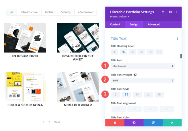 How to Customize the Project Overlay in Divi's Filterable Portfolio Module