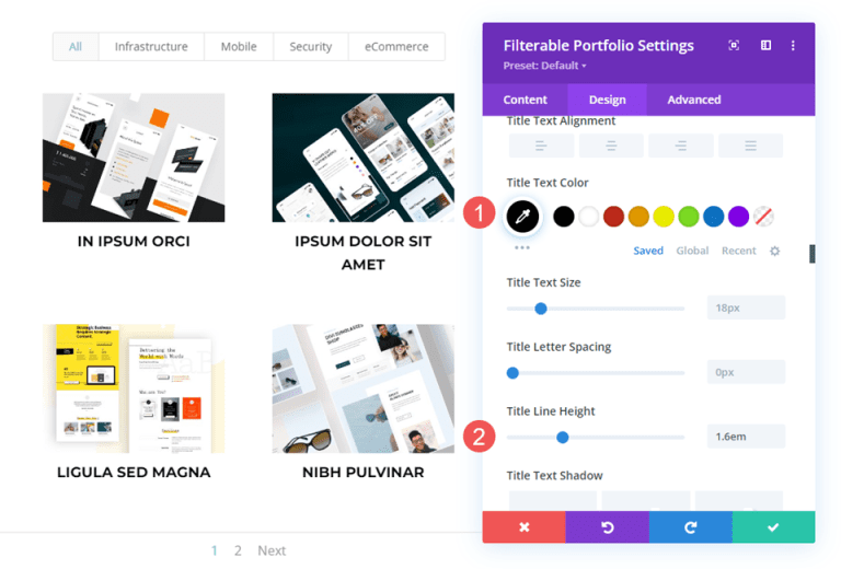 How to Customize the Project Overlay in Divi's Filterable Portfolio Module