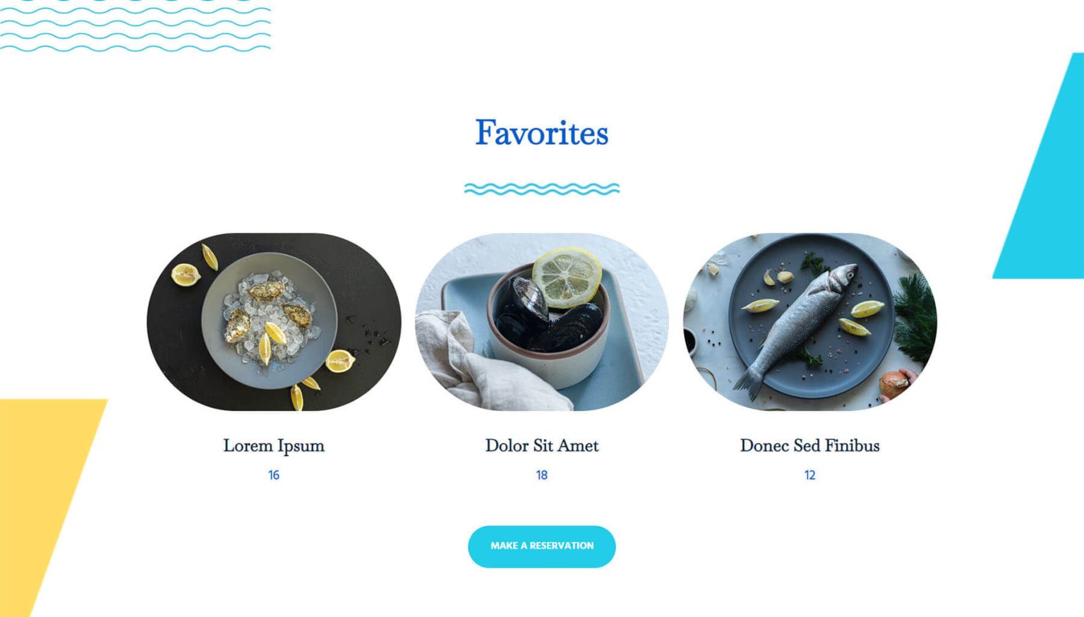Download a FREE Blog Post Template for Divi's Seafood Restaurant Layout ...