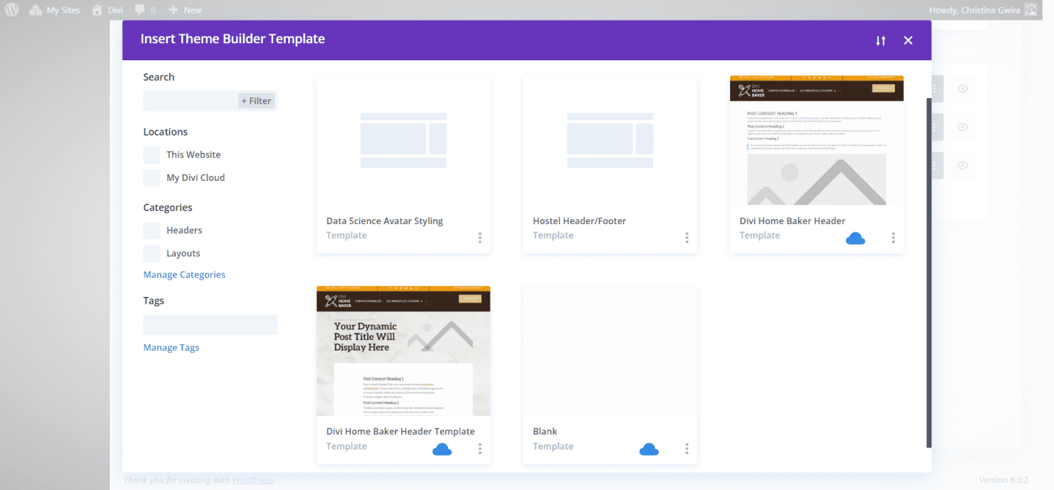 How to Organize Your Templates in Divi's Theme Builder Library
