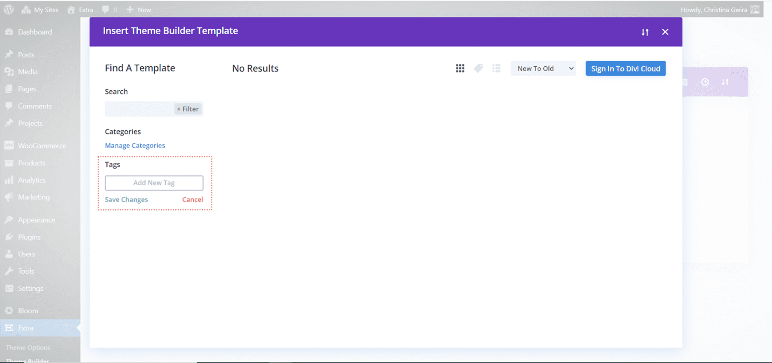How To Organize Your Templates In Divis Theme Builder Library