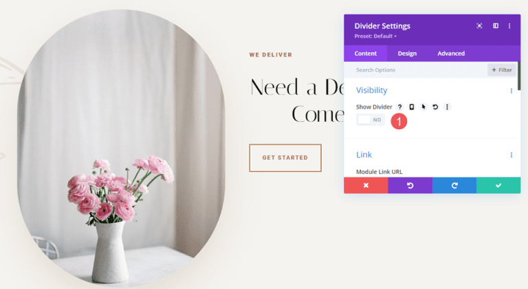 How to Use Invisible Dividers to Create Space Between Divi Modules