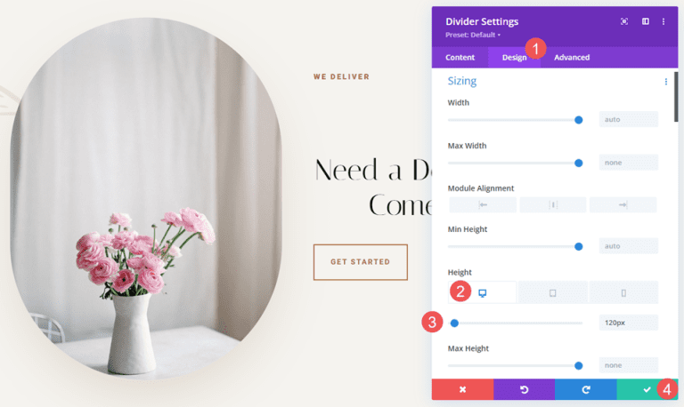 How to Use Invisible Dividers to Create Space Between Divi Modules