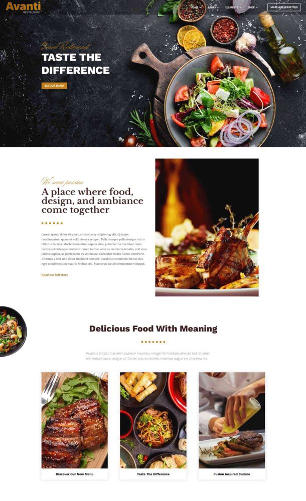 Divi Product Highlight: Avanti - Divi Multi-Purpose Child Theme