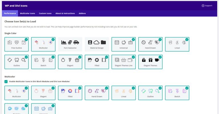 Divi Plugin Highlight: WP and Divi Icons Pro