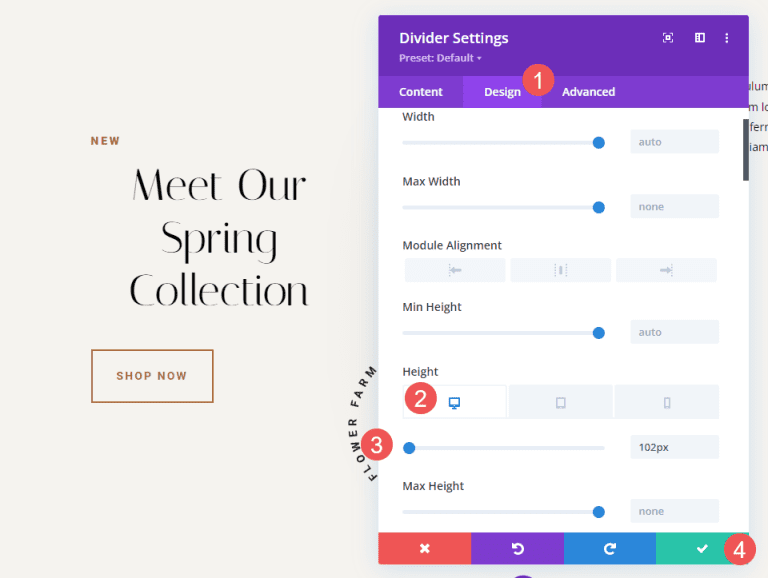 How to Use Invisible Dividers to Create Space Between Divi Modules