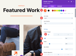 An Overview of Line Styles in Divi's Divider Module & How to Style Them