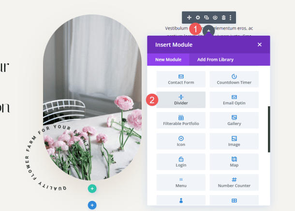 How to Use Invisible Dividers to Create Space Between Divi Modules