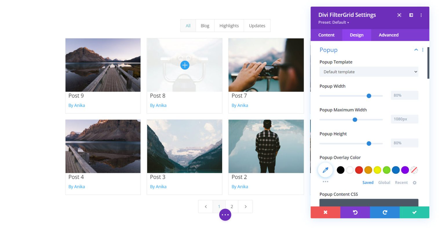 Divi Plugin Highlight: Divi FilterGrid