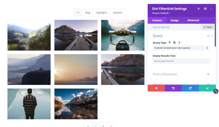 Divi Plugin Highlight: Divi FilterGrid
