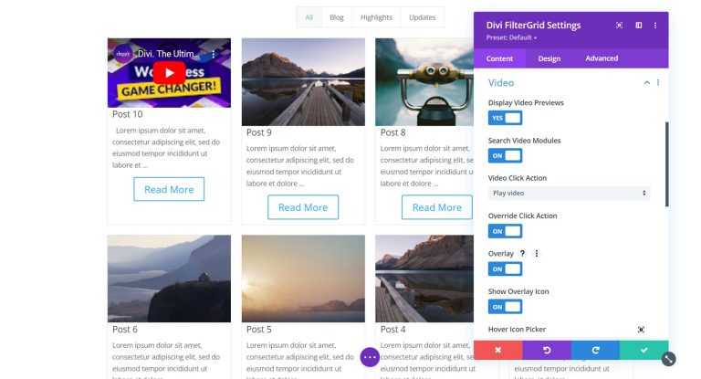 Divi Plugin Highlight: Divi FilterGrid