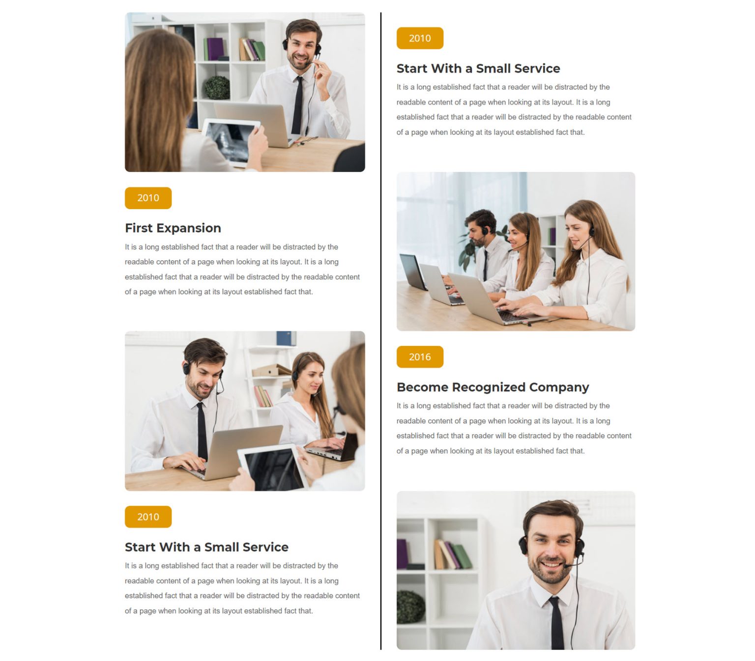 Divi Product Highlight: Divi Timeline Layouts Pack