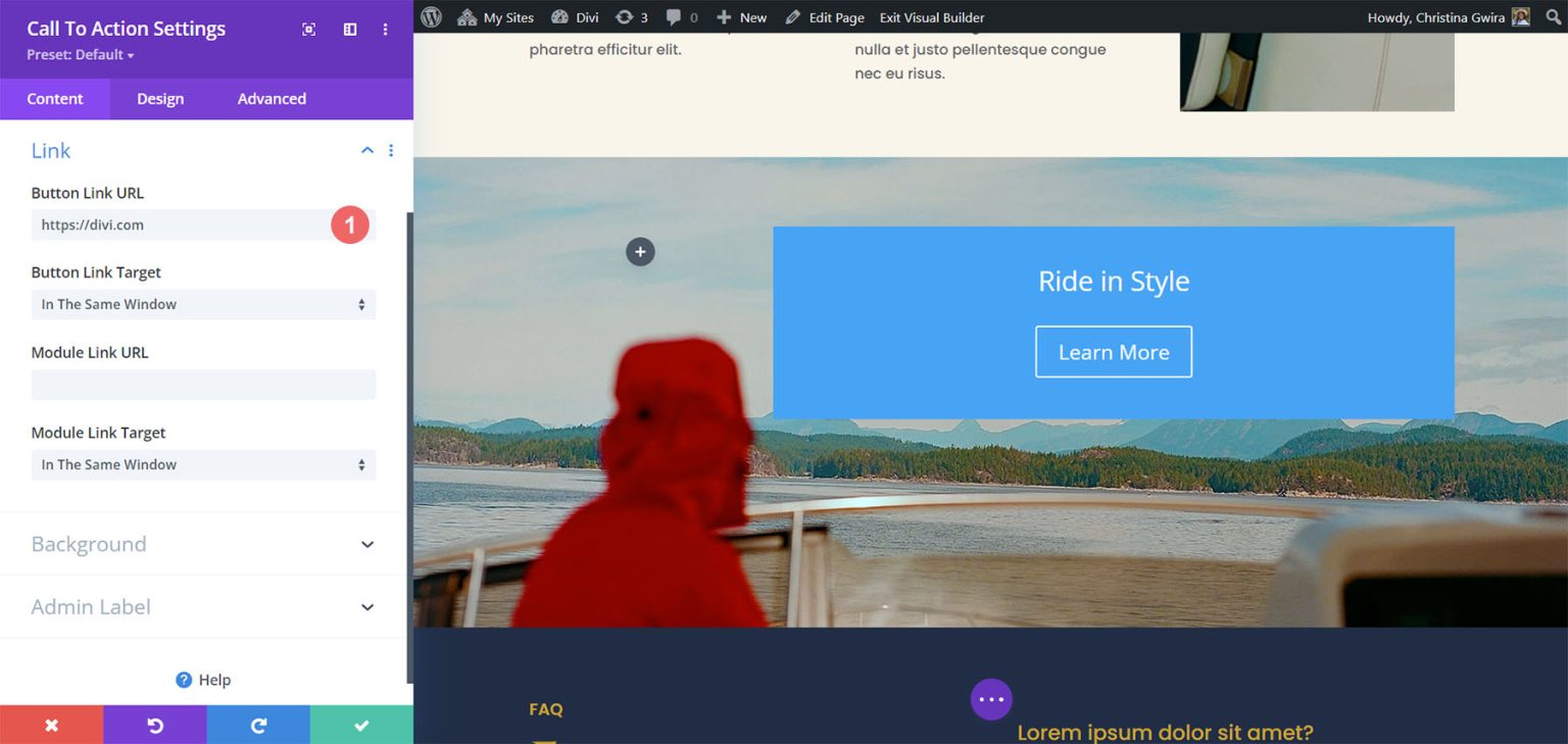 How to Make Your Divi Call to Action Module Responsive