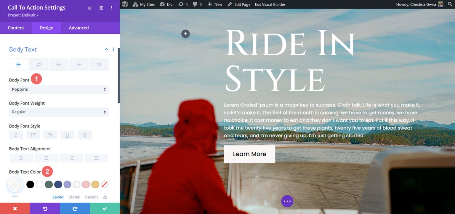How to Make Your Divi Call to Action Module Responsive