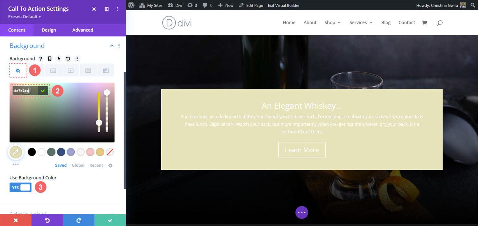 How To Style The Divi Call To Action Module 3 Examples