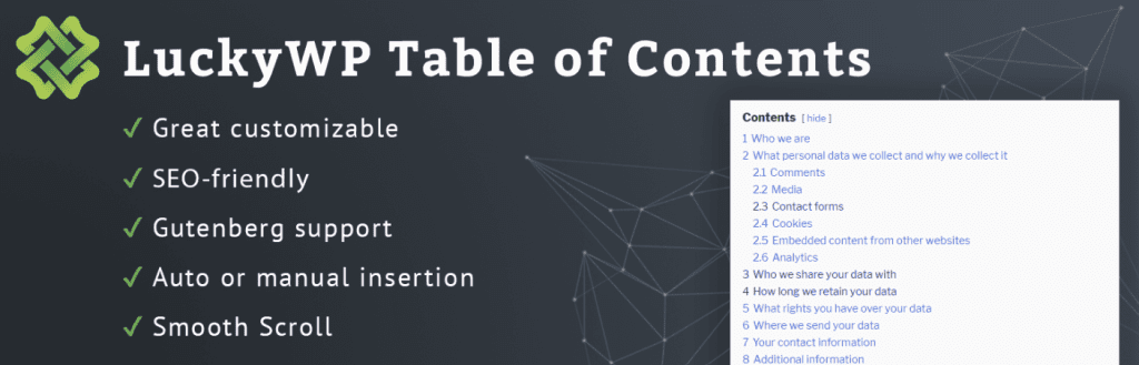 5 Best WordPress Table of Contents Plugins