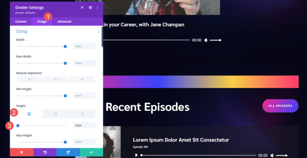 How to Create Gradient Dividers with Divi's Divider Module
