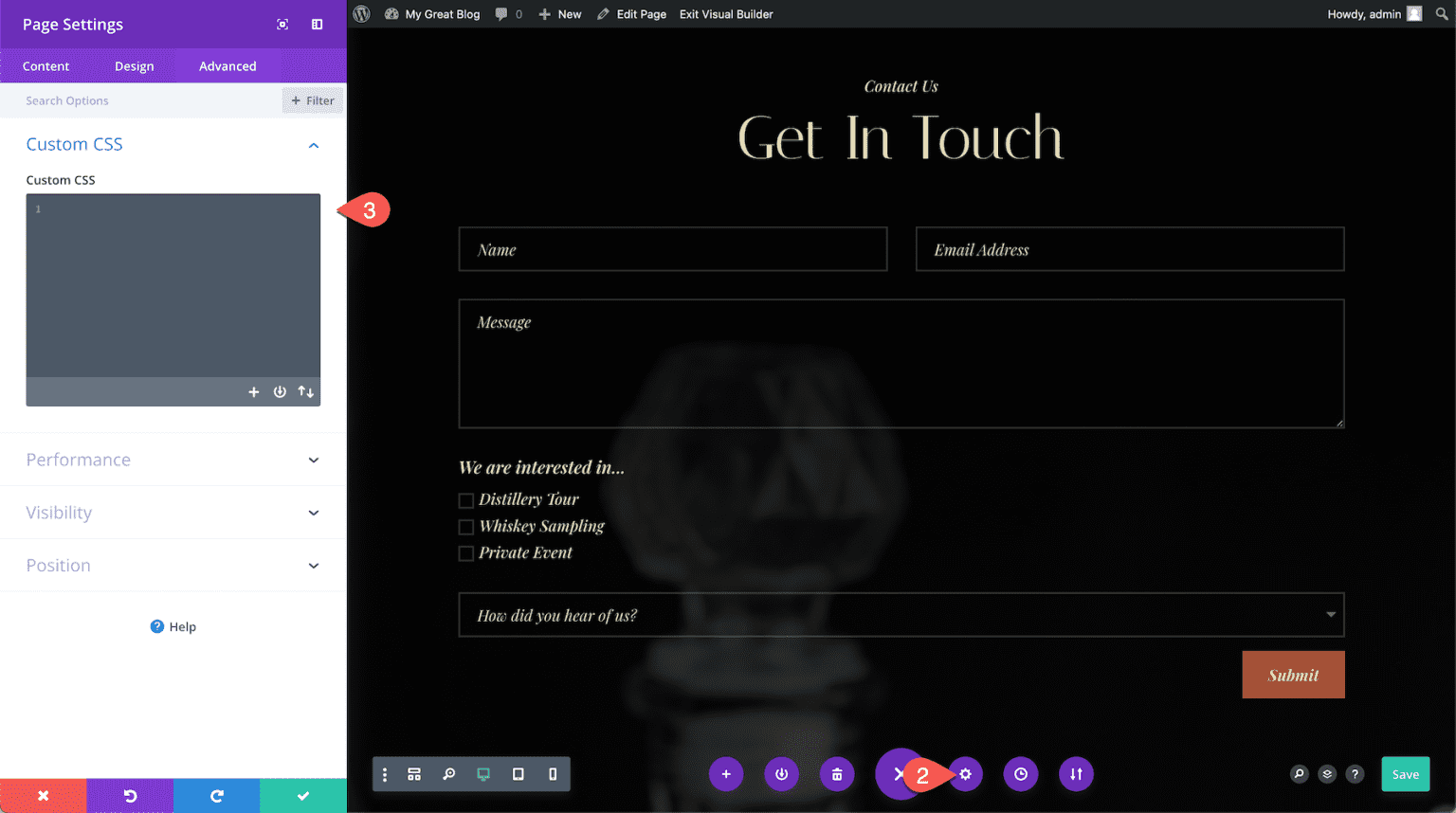 How to Add Labels Above the Fields in Divi's Contact Form Module