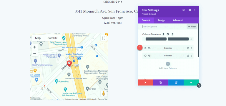 How to Expand Your Map Module on Scroll with Divi's Scroll Effects