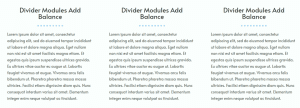 How to Use Divi Divider Modules to Create Balance in Your Design
