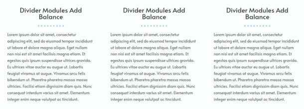 How to Use Divi Divider Modules to Create Balance in Your Design