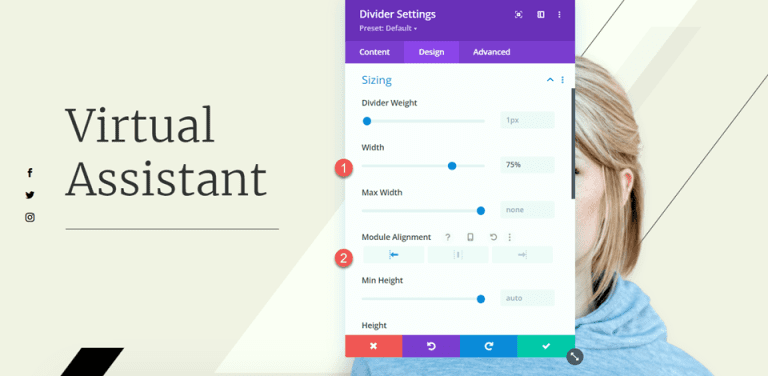 How to Use Divi Divider Modules to Create Balance in Your Design