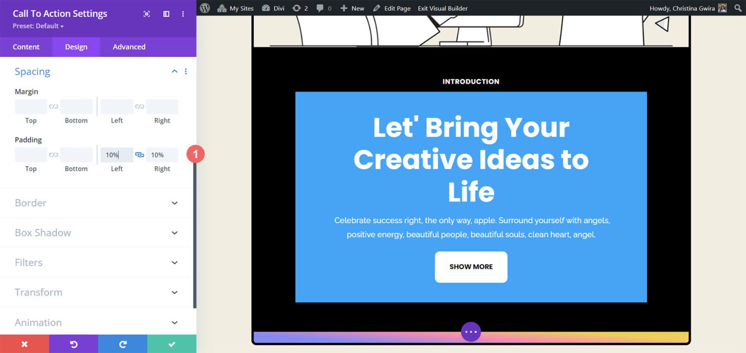 How to Animate Your Divi Call to Action Module