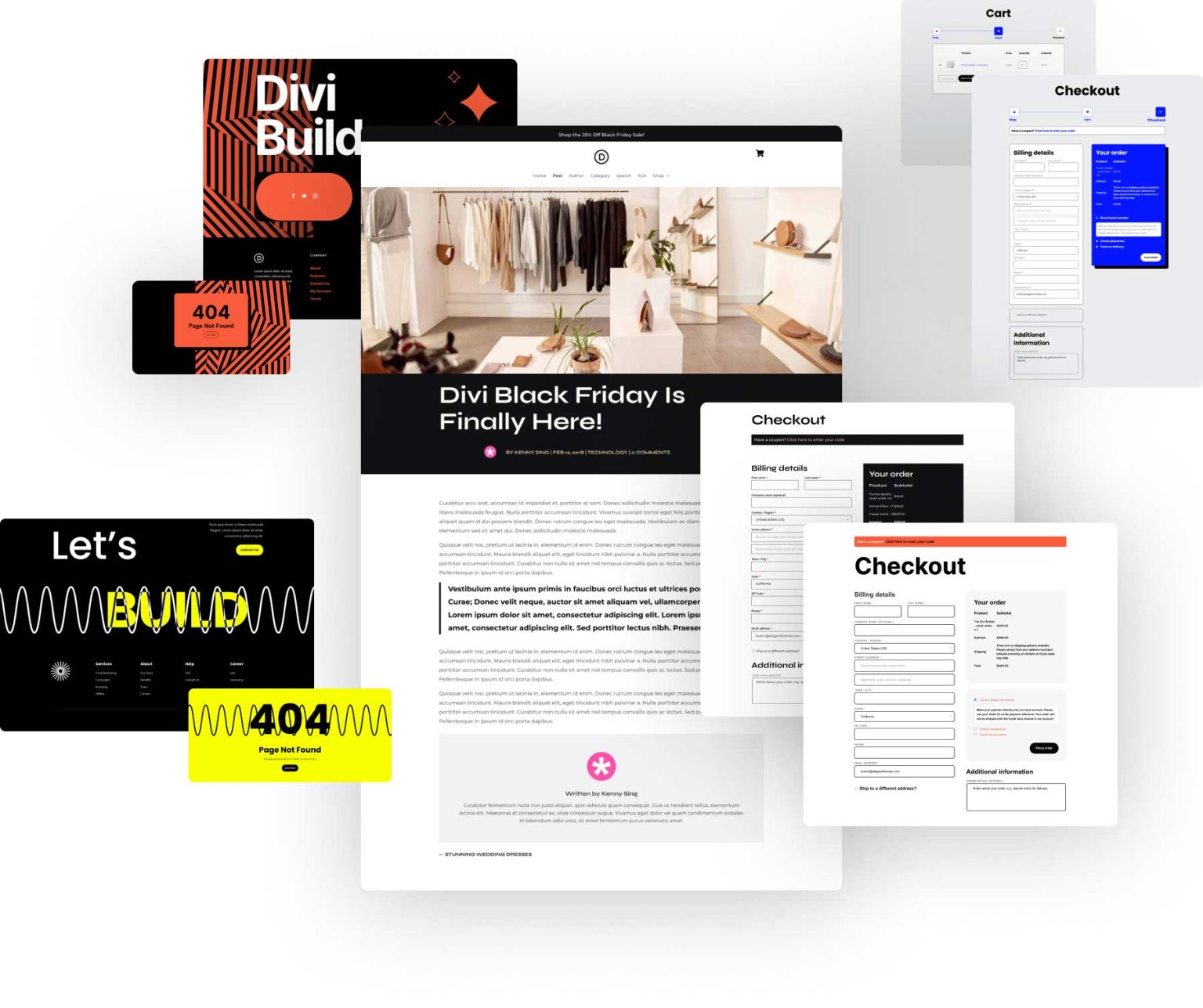 Check Out the FREE Divi Cyber Monday Template and Layout Packs