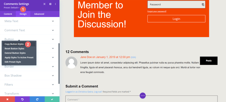How to Show Divi's Comments Module to Logged-In Users Only