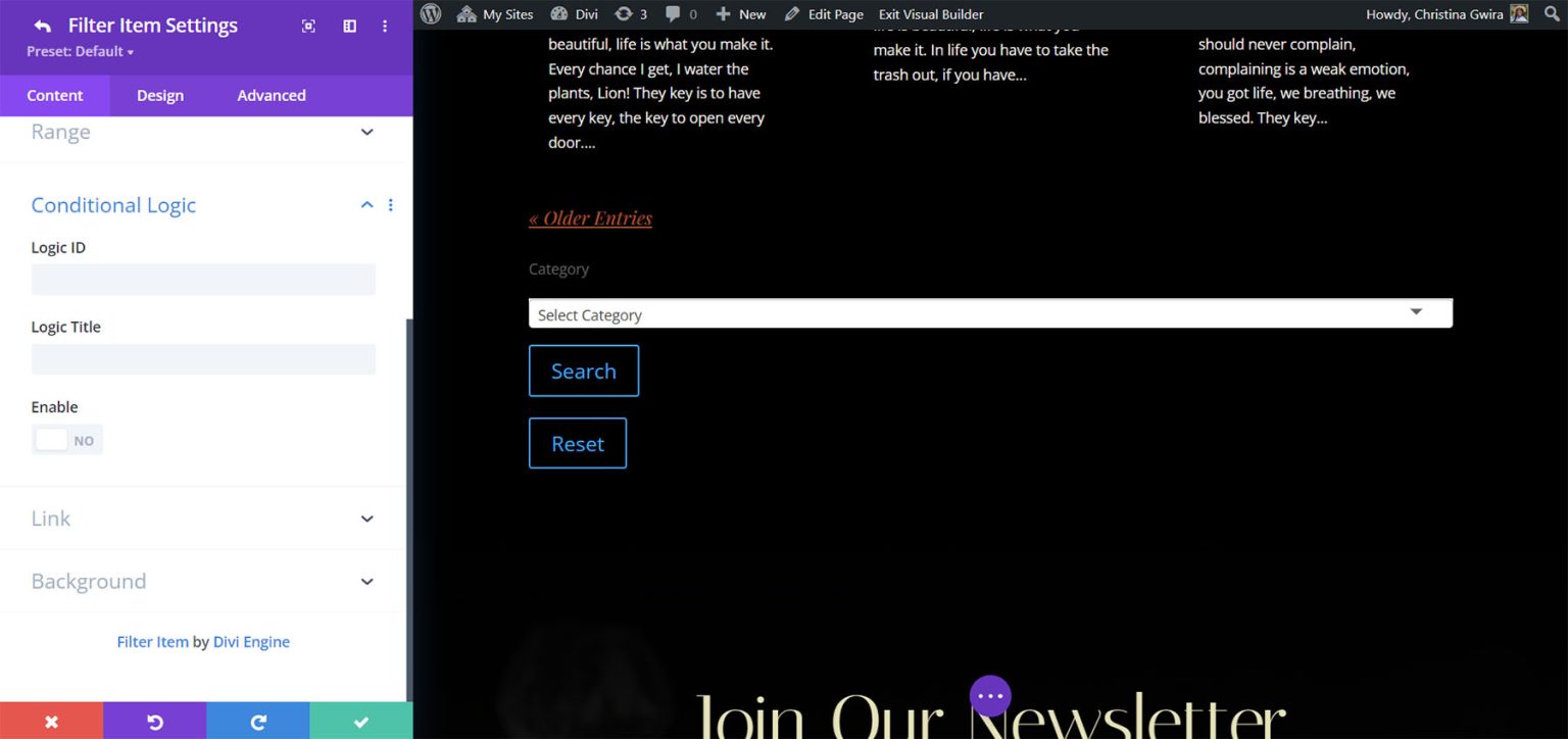 Divi Plugin Highlight: Divi Ajax Filter