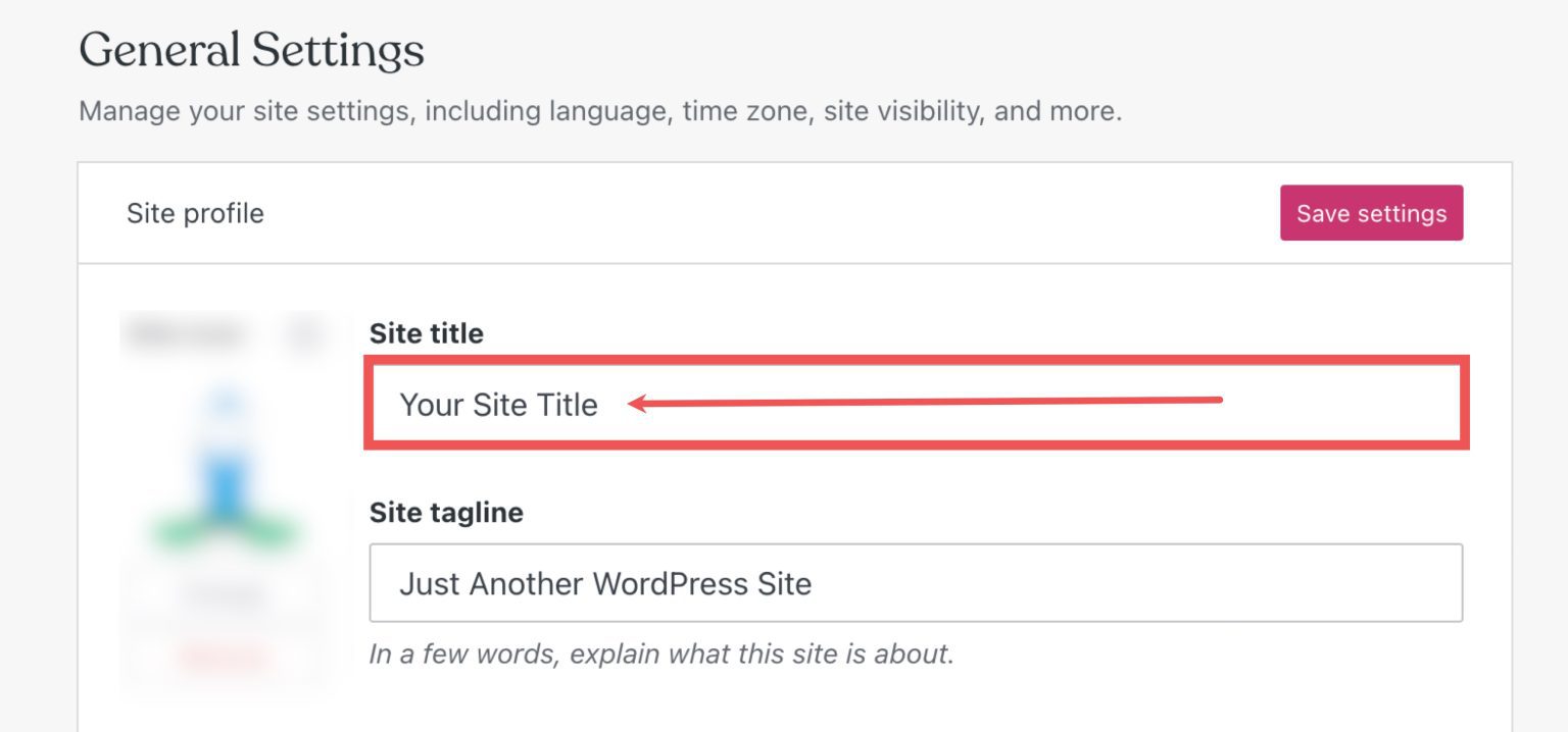 How to Use the WordPress Site Title Block