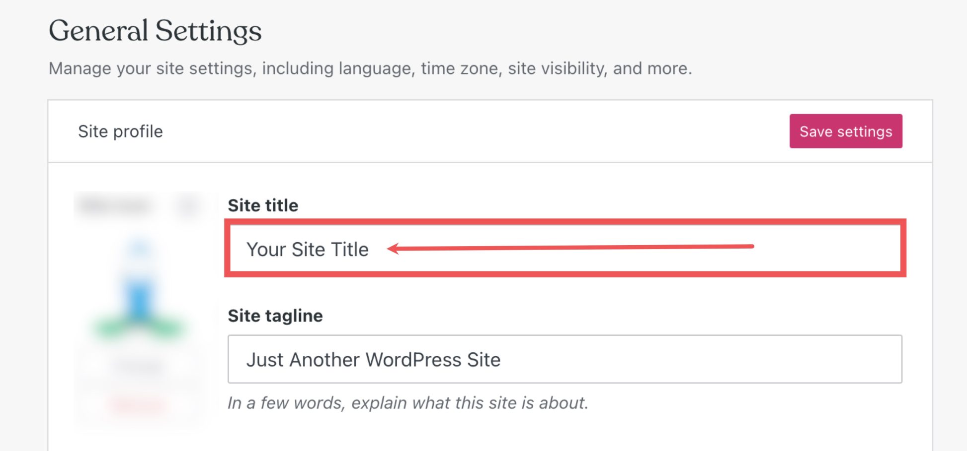 How to Use the WordPress Site Title Block