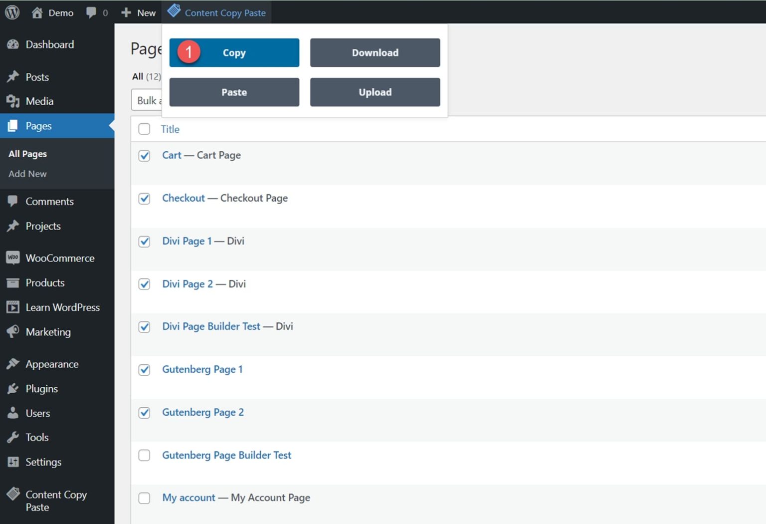 Divi Plugin Highlight: Divi/Gutenberg/Woo Cross-Domain Copy Paste for ...