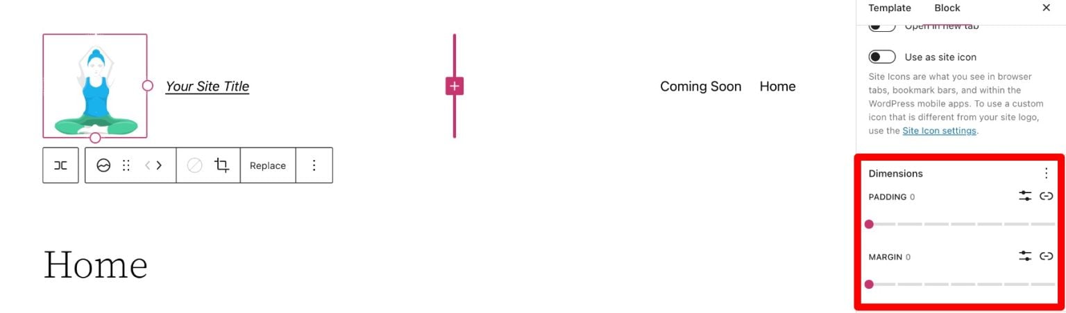 How to Use the WordPress Site Logo Block