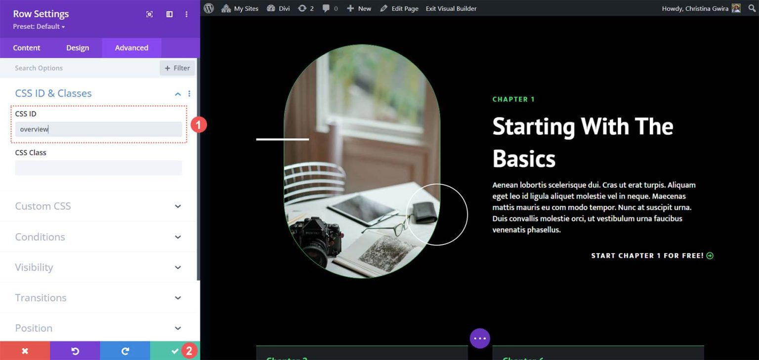 How to Add Anchor Links to Buttons with Divi