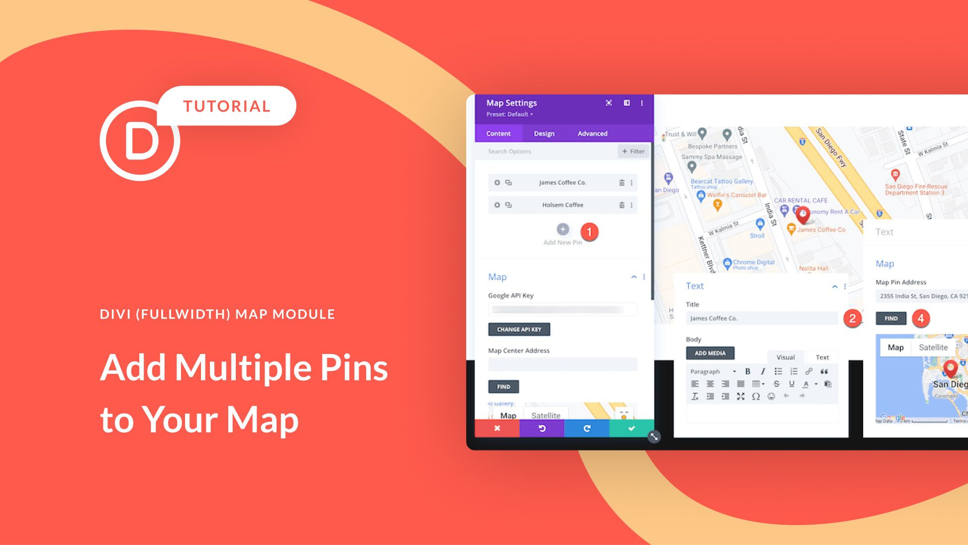 How To Add Multiple Pins To Your Divi Map Dartjets