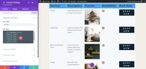 Divi Plugin Highlight: Table Maker