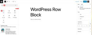 How to Use the WordPress Row Block