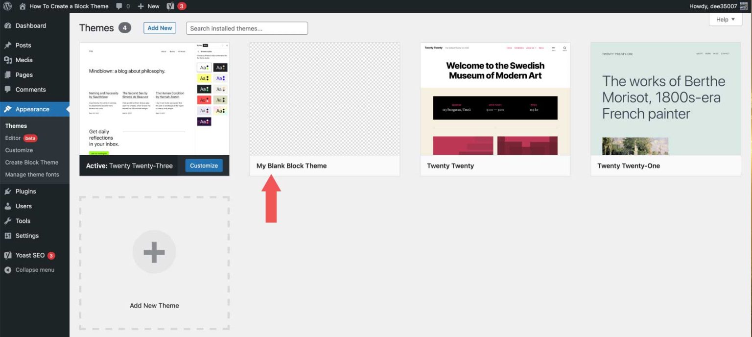 How To Create A Block Theme For Wordpress The Easy Way