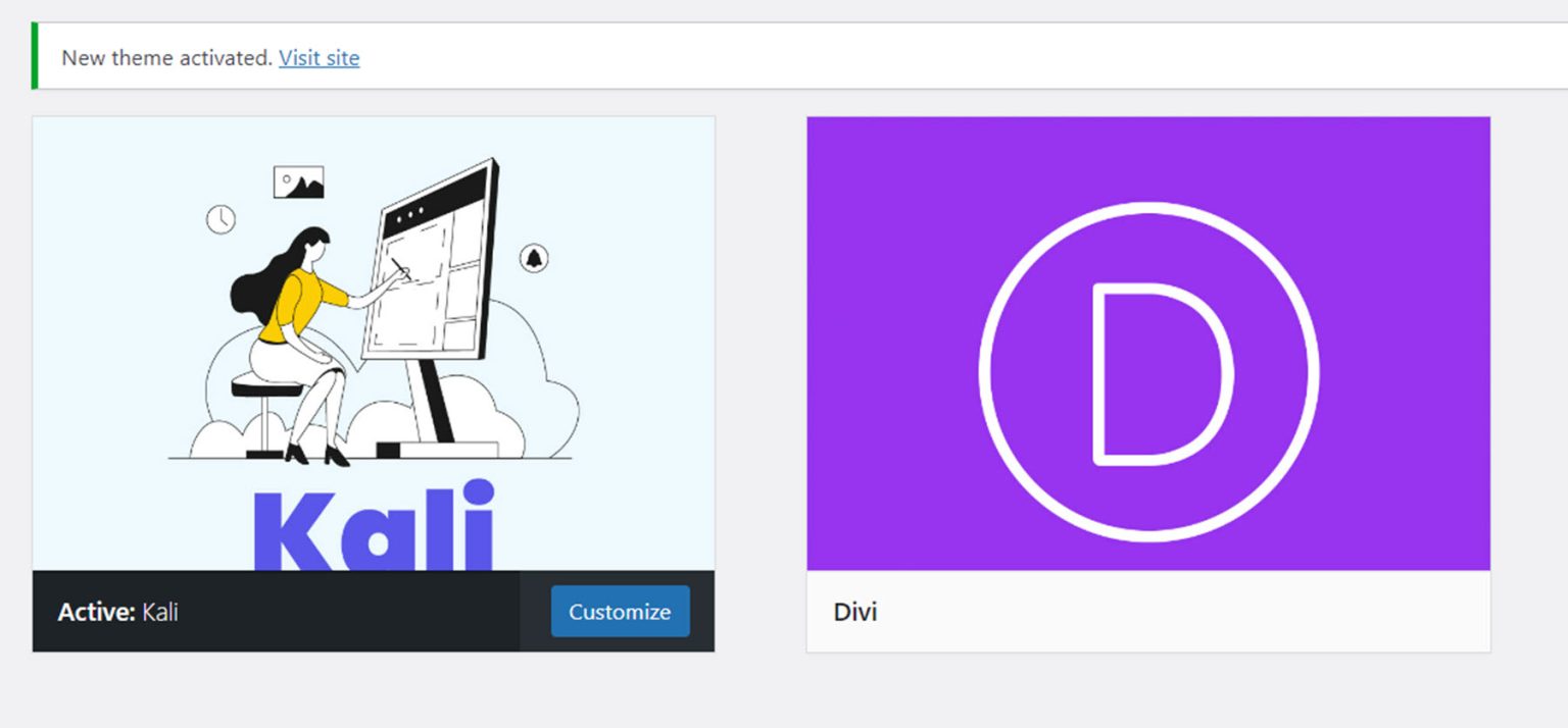 Divi Product Highlight: Kali Multi-Purpose Divi Child Theme