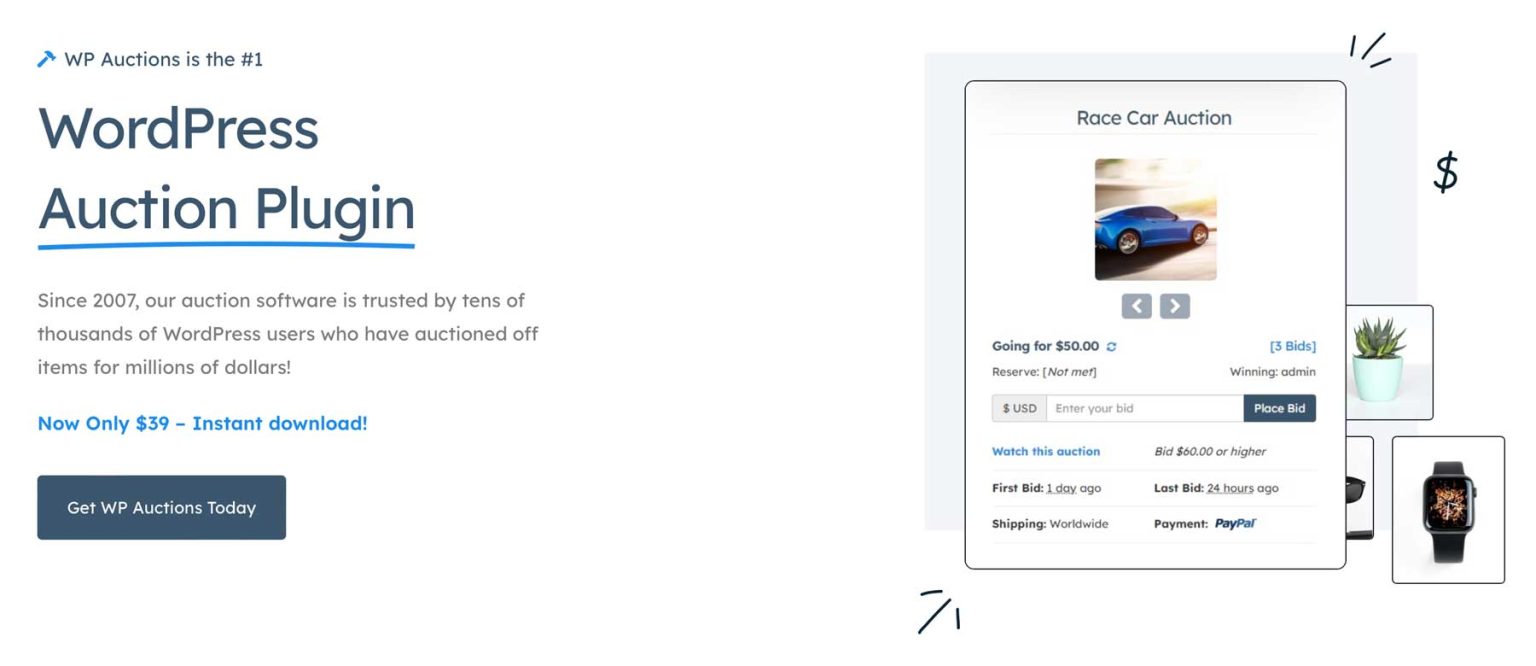 7 Best WordPress Auction Plugins in 2025 (Compared)
