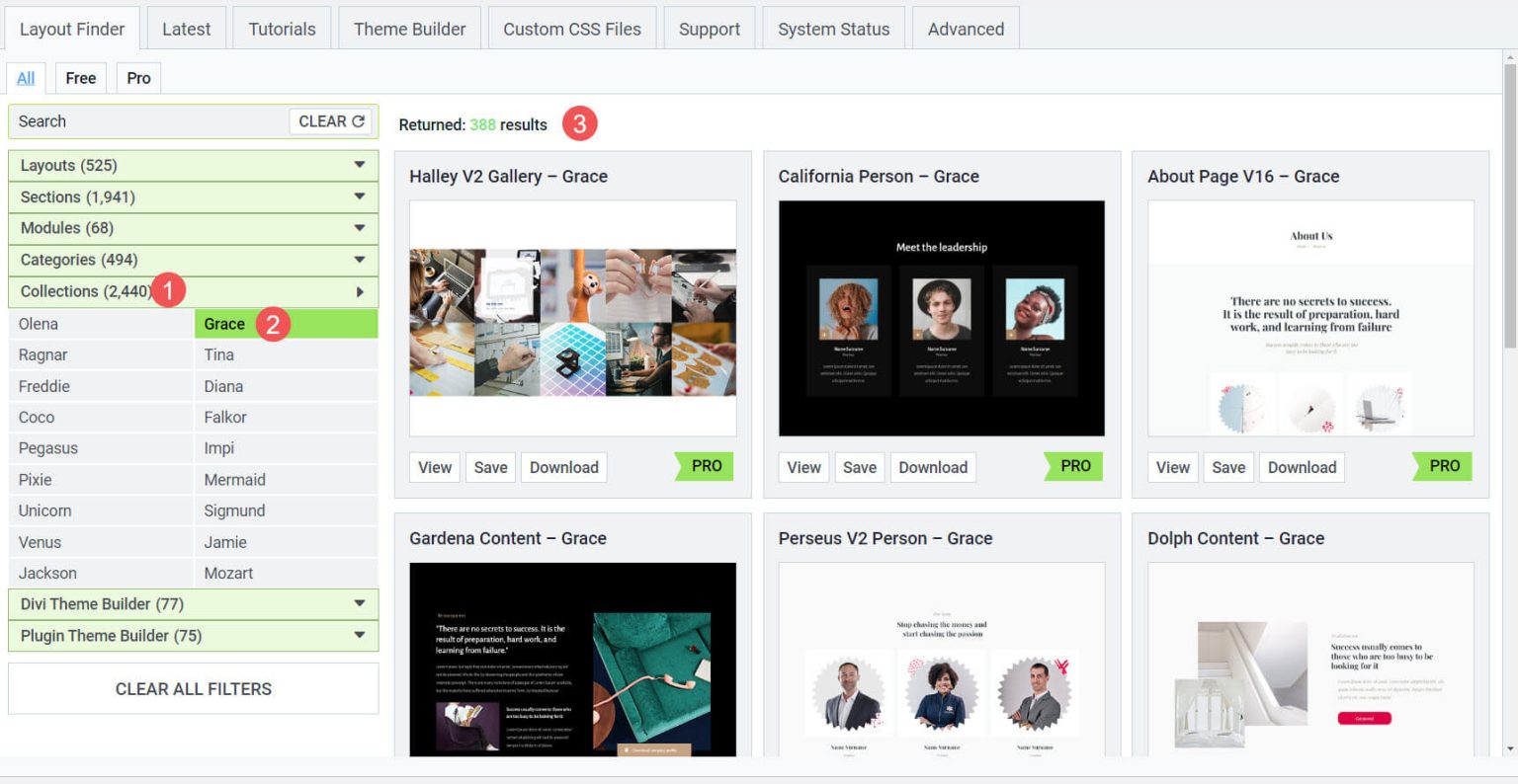 Divi Product Highlight: Divi Den Pro – Layout Library