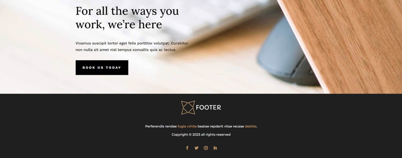 Divi Product Highlight: Divi Footers Pack