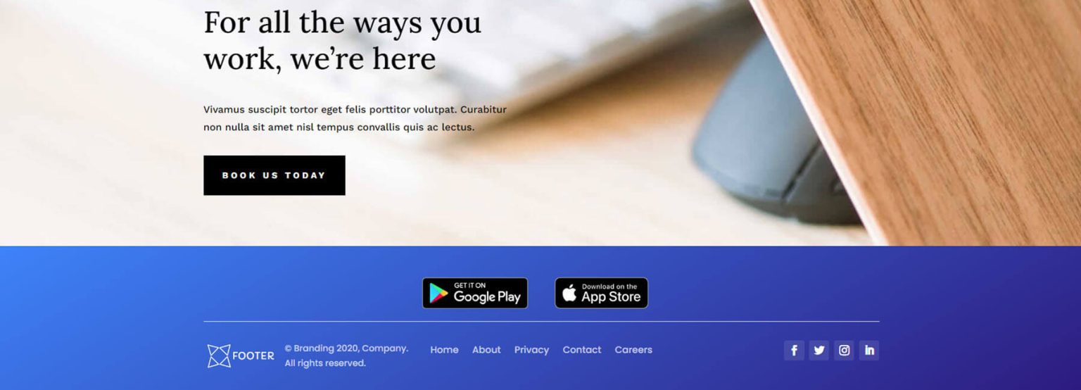Divi Product Highlight: Divi Footers Pack