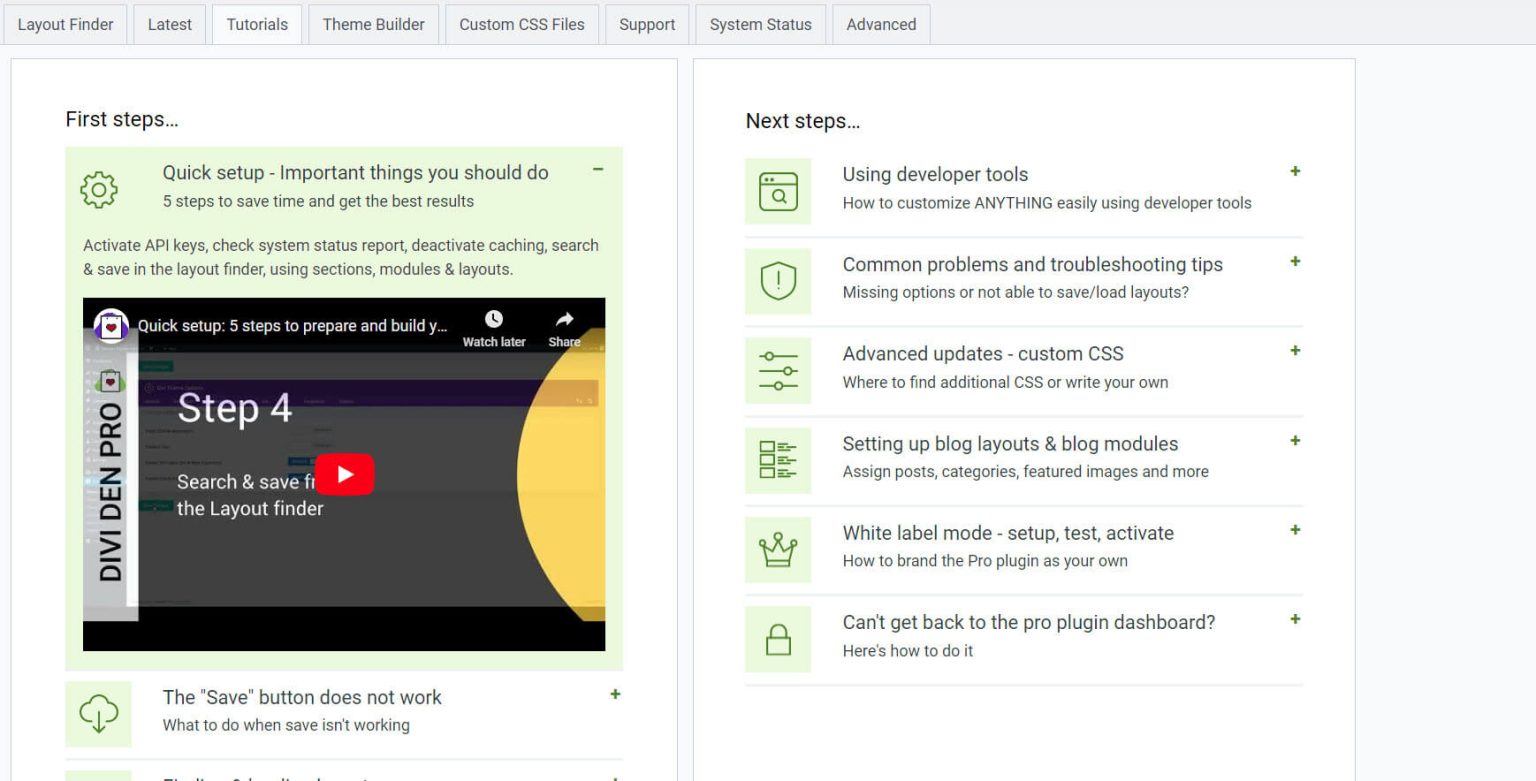 Divi Product Highlight: Divi Den Pro – Layout Library