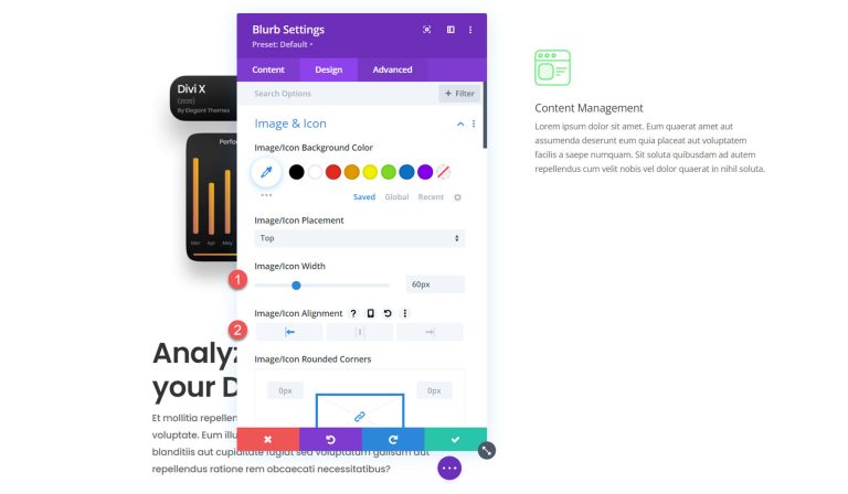 How to Create Floating Blurb Modules with Divi